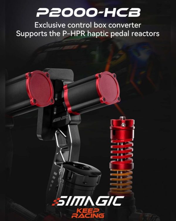 SIMAGIC P2000 Haptic Control Box + One Bracket – Simclub