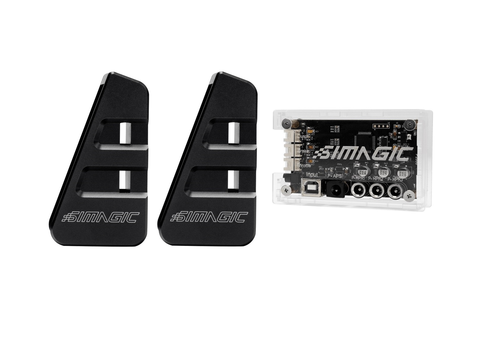 SIMAGIC P2000 Haptic Control Box + Two Brackets – Simclub