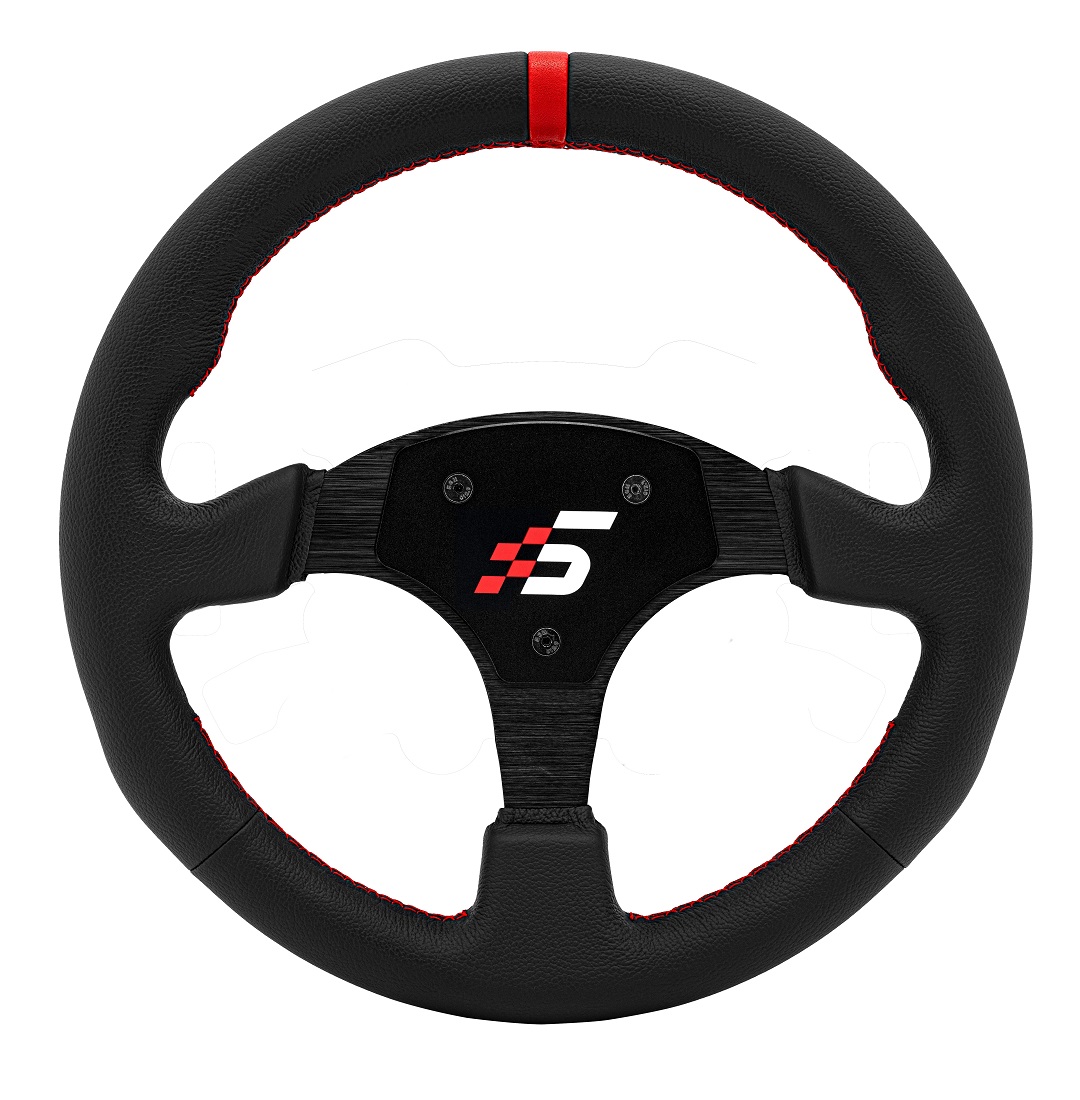 SIMAGIC Round Steering wheel without HUB | Leather 330mm – Simclub